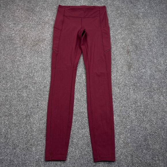 Pants & Jumpsuits | Lululemon Spped Up Tight Leggings Womens Size 4 ...